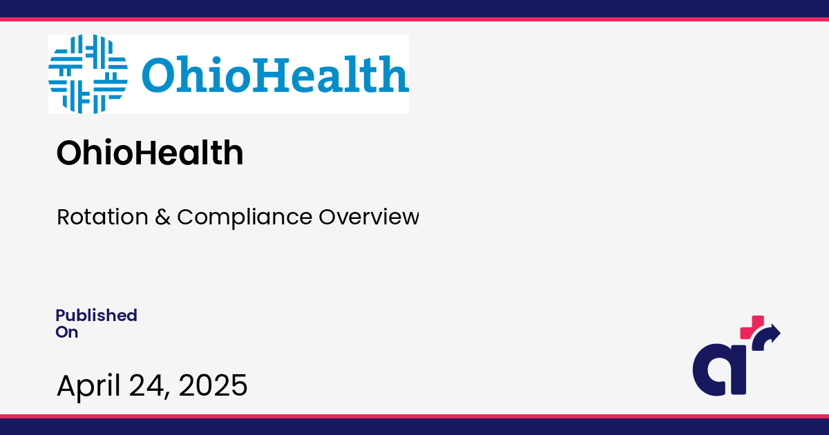 Rotation & Compliance Overview | ACEMAPP