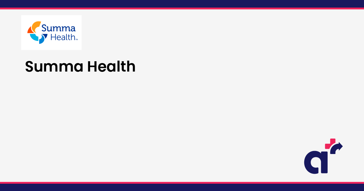 Summa Health | ACEMAPP